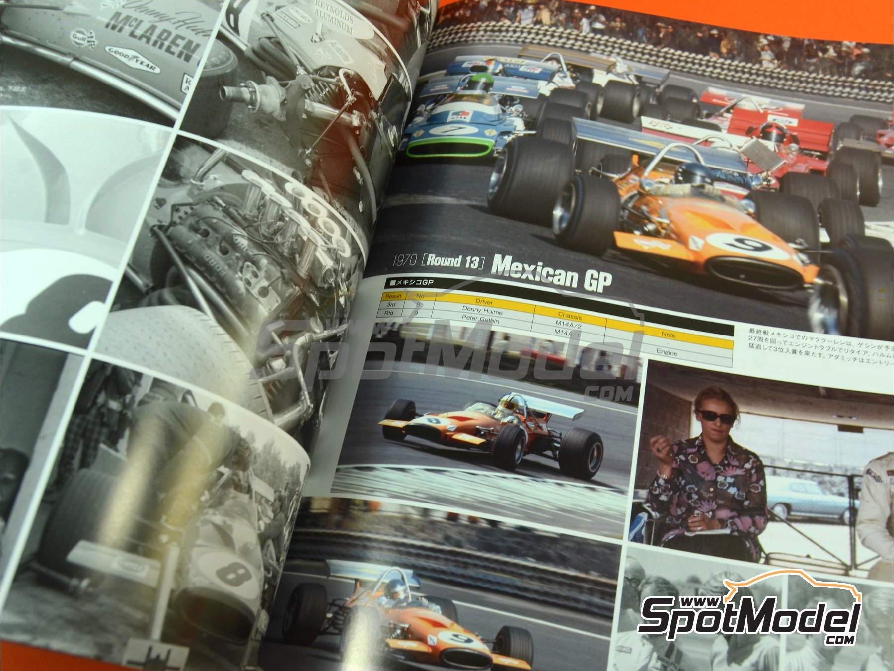 Model Factory Hiro RP43: Reference / walkaround book Joe Honda Racing Pictorial Series: Grand ...